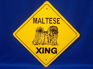 Maltese Crossing Sign at Animal World®