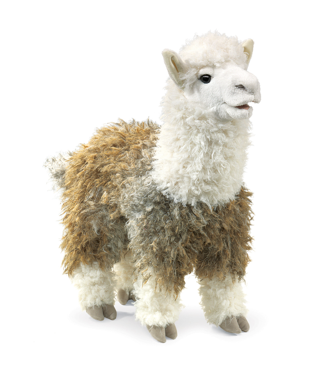 Alpaca Puppet Large at Anwo.com Animal World