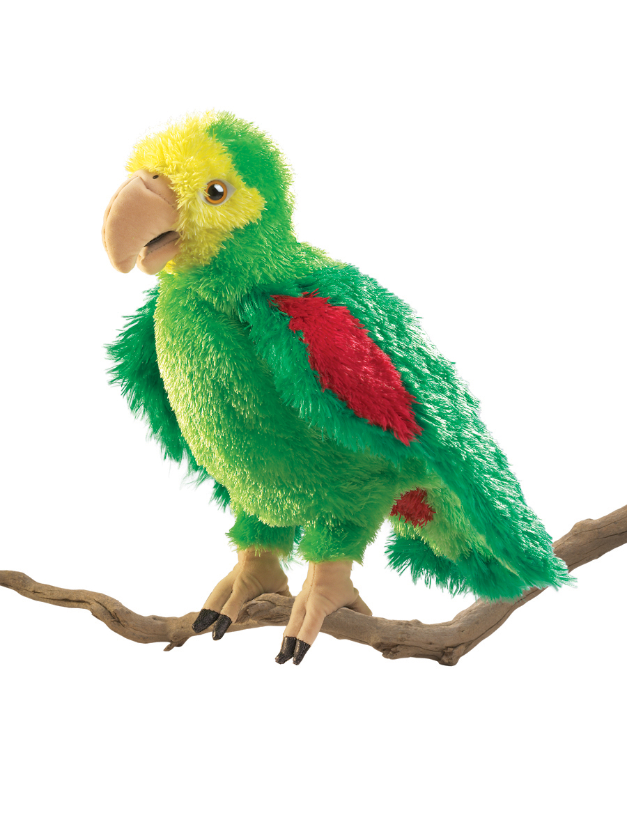Amazon Parrot Puppet at Anwo.com Animal World®