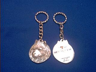 American Eskimo Keychain USA at Animal World®