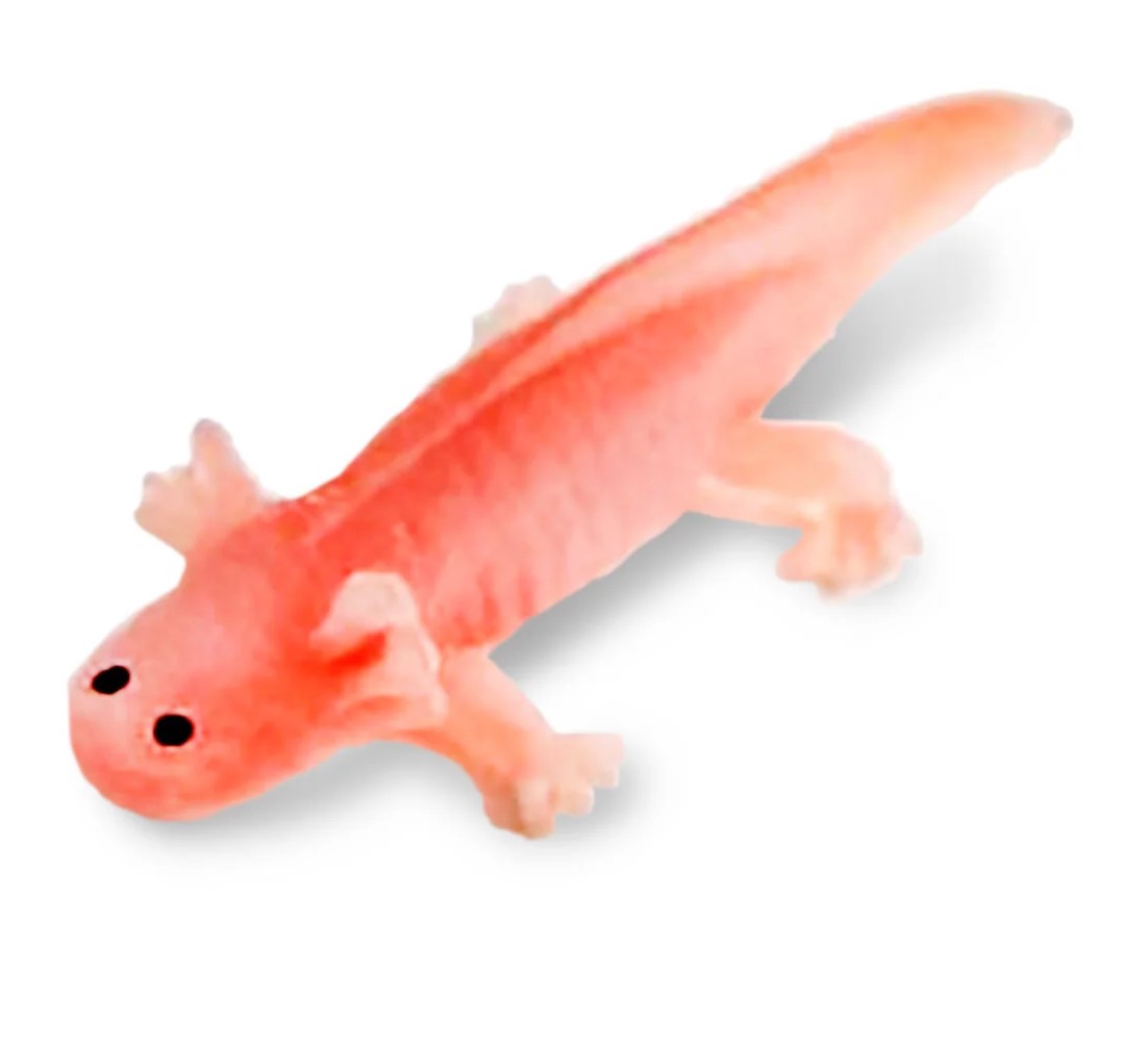Axolotl Toy Mini Good Luck Miniatures 1" at Anwo.com Animal World®.