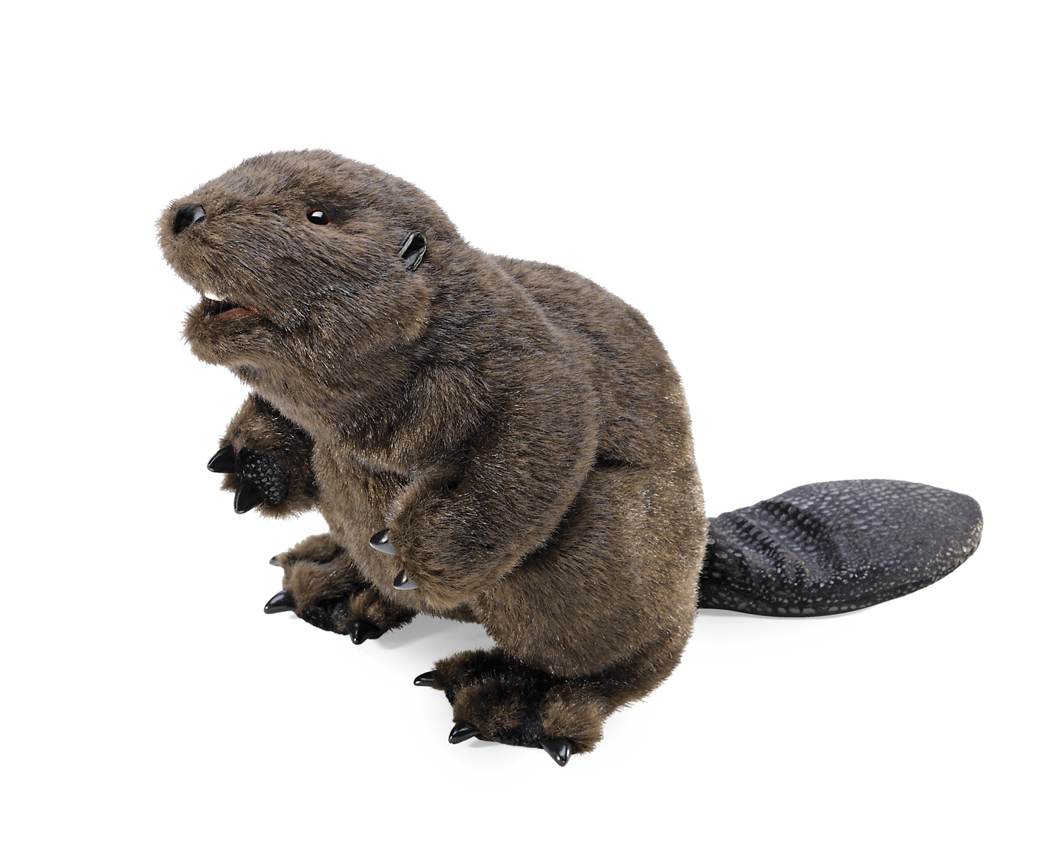 Beaver Puppet Plush at Anwo.com Animal World®