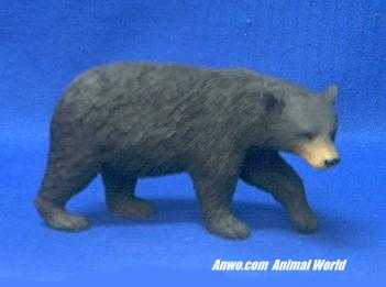 Black Bear Figurine Statue at Animal World®