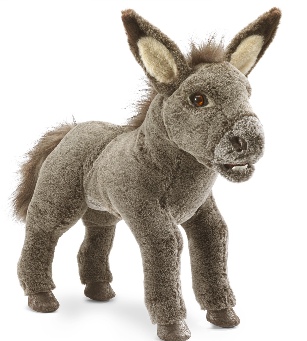 Donkey Baby Puppet at Anwo.com Animal World®