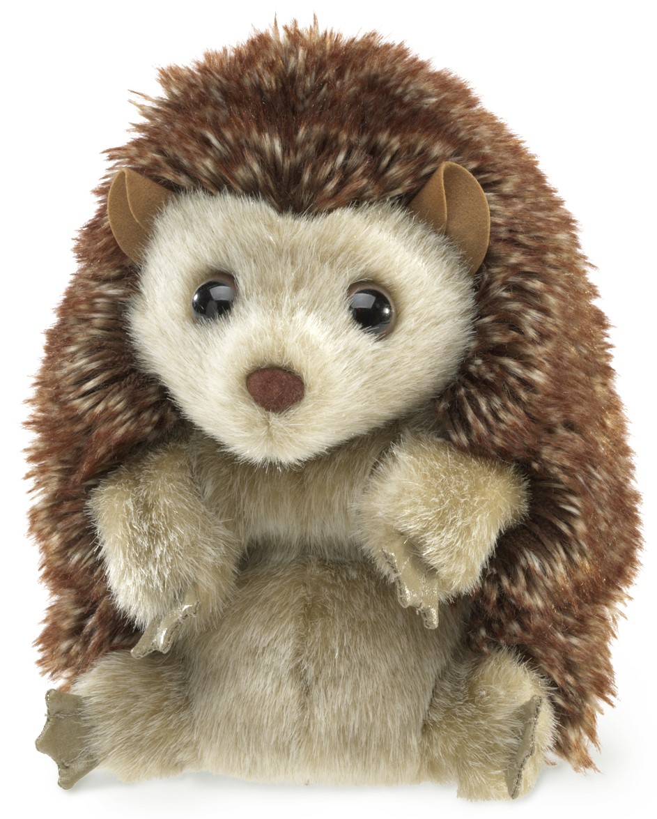 Hedgehog Puppet at Anwo.com Animal World®
