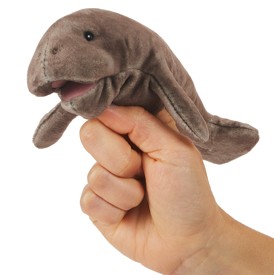 Manatee Finger Puppet at Anwo.com Animal World®