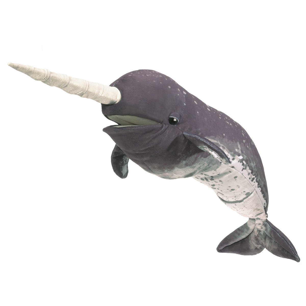 Narwhal Puppet Plush at Anwo.com Animal World®