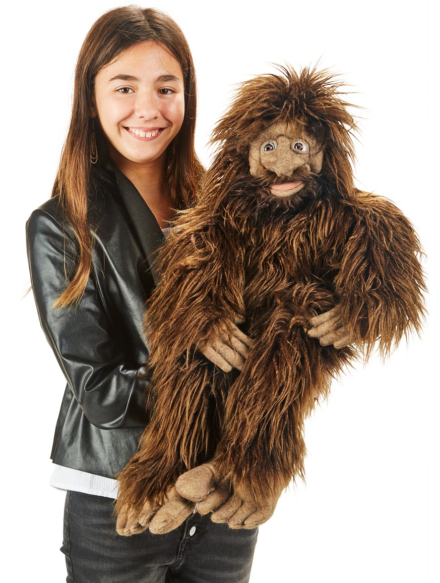 Bigfoot Sasquatch Puppet at Anwo.com Animal World®