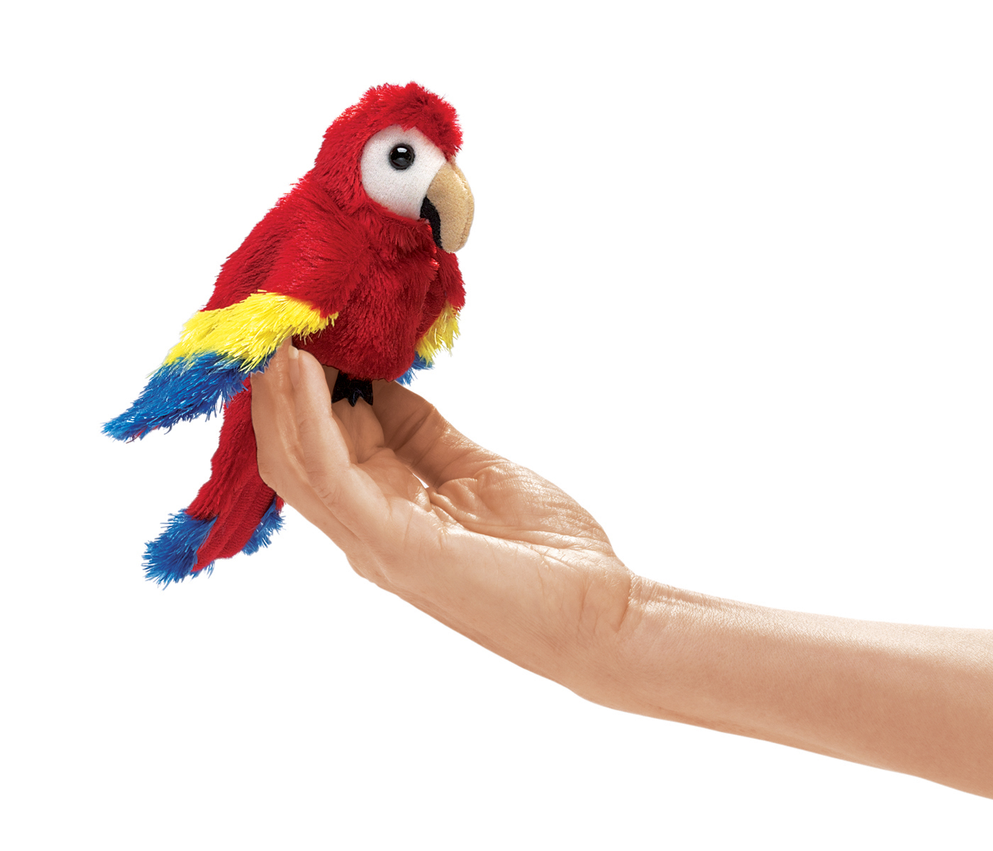 Scarlet Macaw Finger Puppet at Animal World®