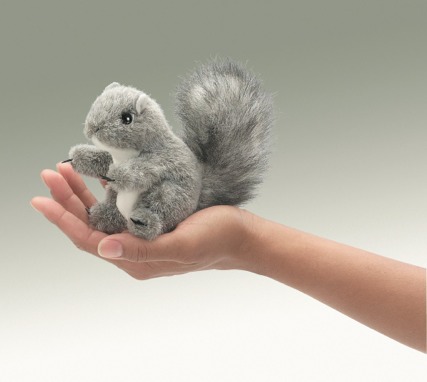 Squirrel Finger Puppet at Animal World®
