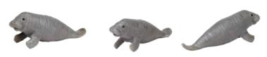 Manatee Toy Mini Good Luck Miniature 1" Anwo.com Animal World®