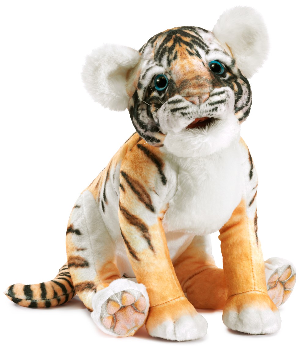 Tiger Cub Puppet at Anwo.com Animal World®