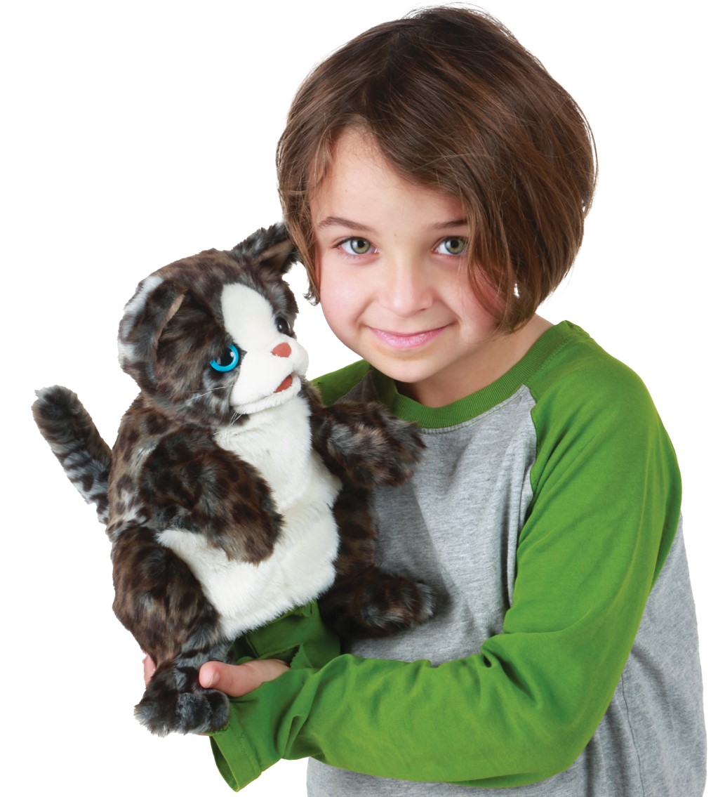Wildcat Kitten Puppet at Anwo.com Animal World®